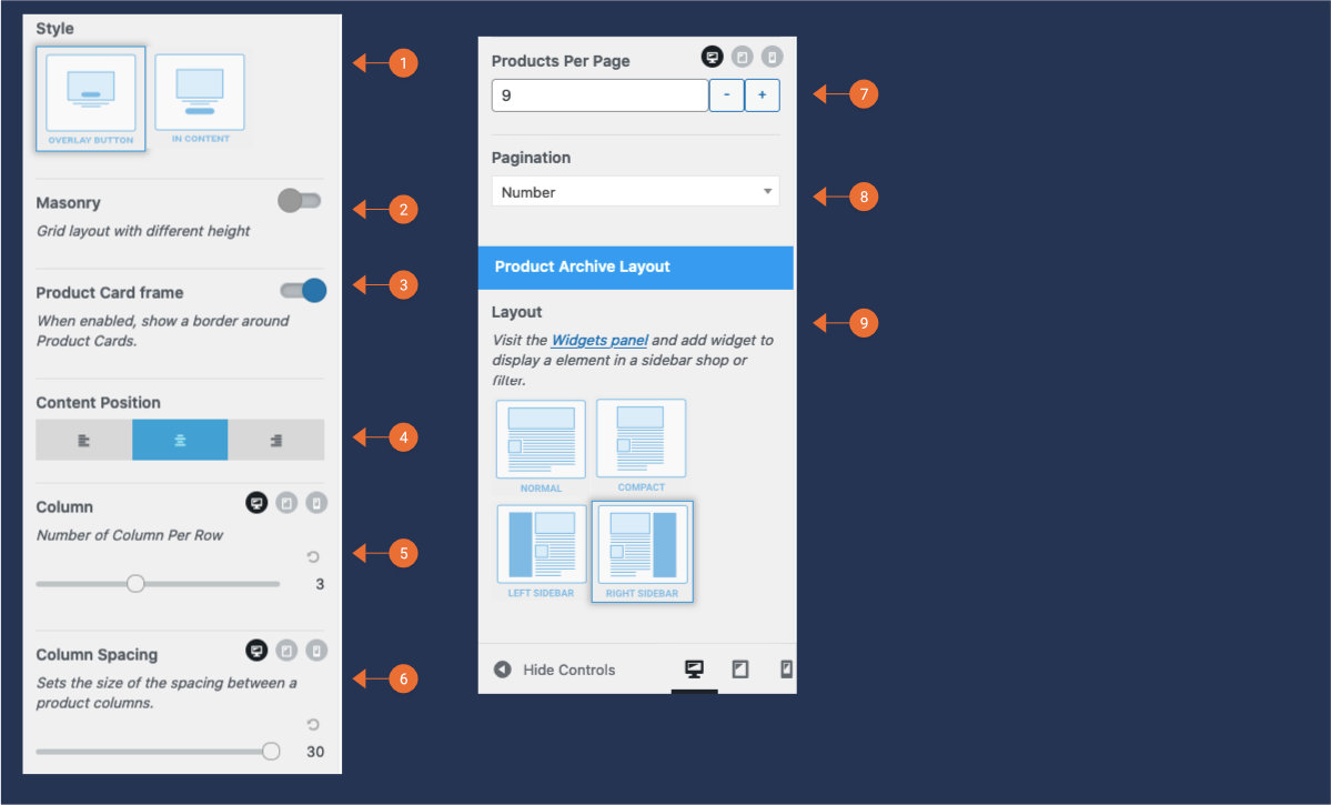 Pengaturan Tampilan Produk - Panduan